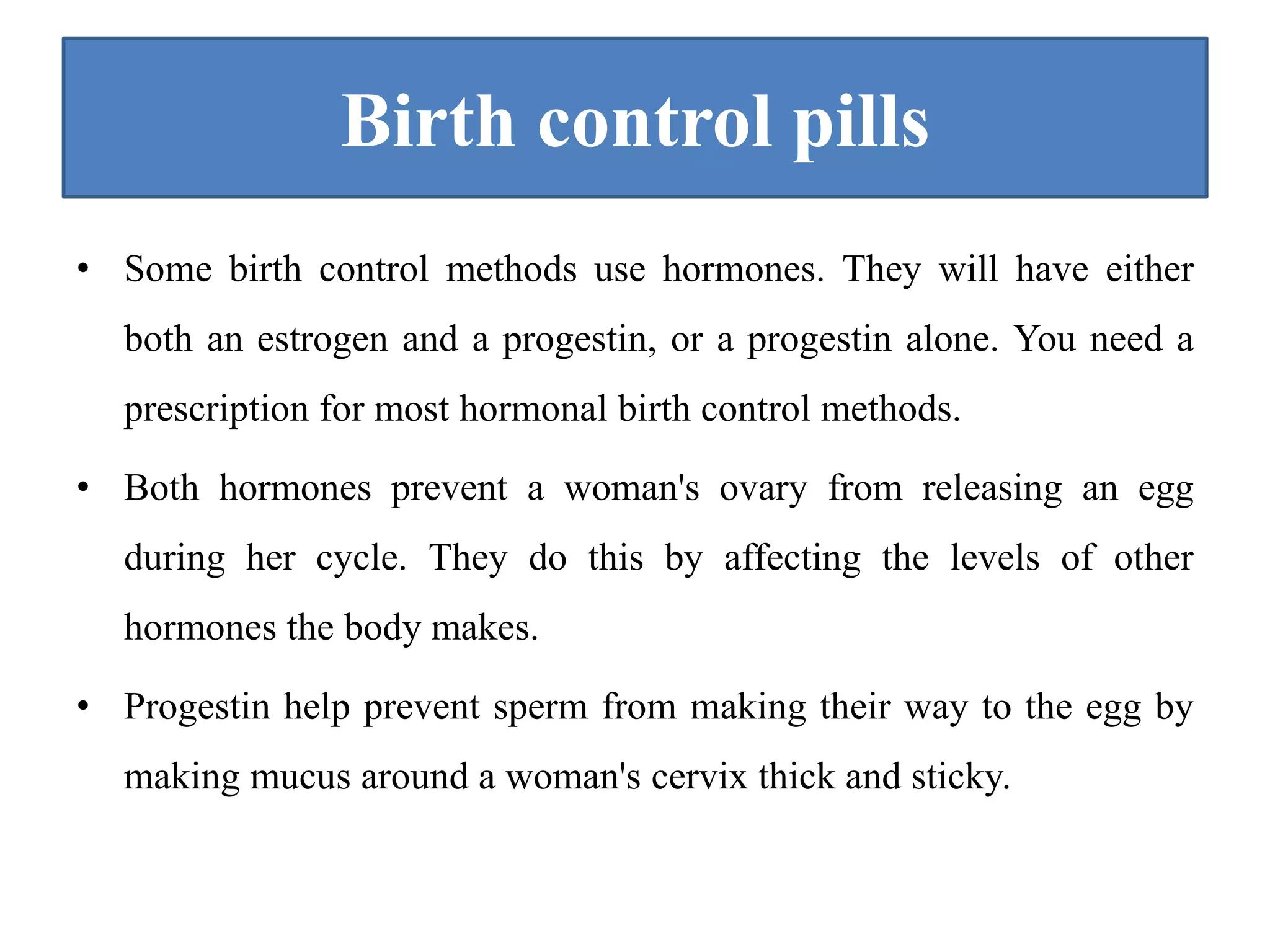 Family planning methods new | PPTX