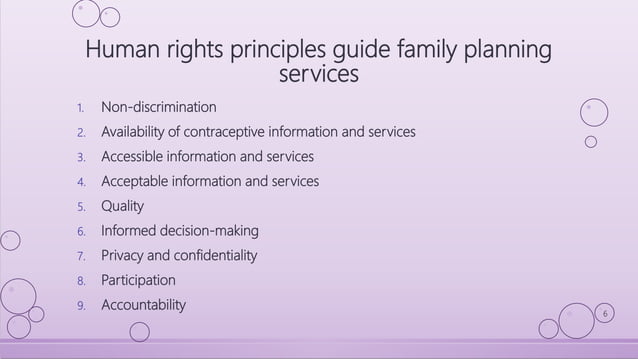 Family planning programme | PPT