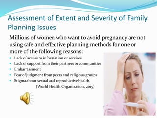 Family planning sharon wallace | PPTX