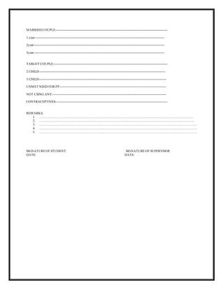 Family planning survey | DOCX