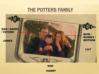 Harry Potter's Family | PPTX