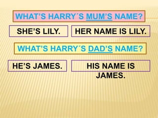 Harry Potter's Family | PPTX