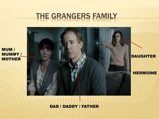 Harry Potter's Family | PPTX