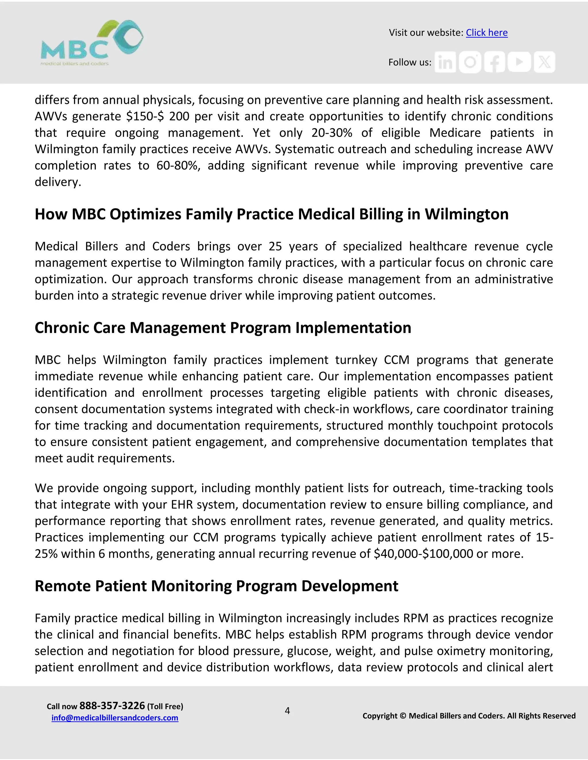 Family Practice Medical Billing in Wilmington- Chronic Care Optimization Tips.pdf