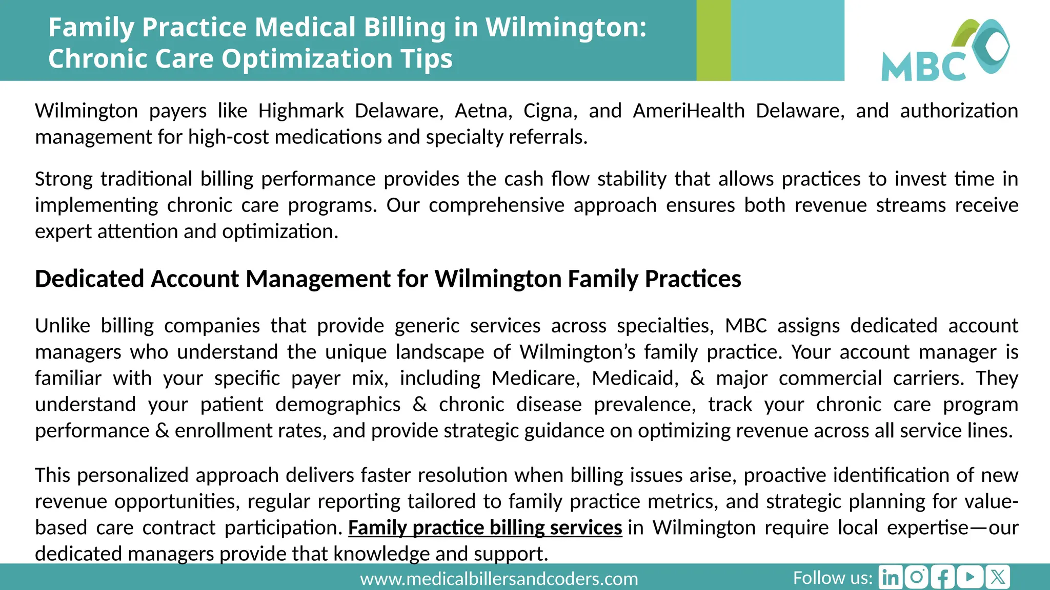 Family Practice Medical Billing in Wilmington- Chronic Care ...