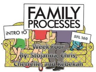 Family processes | PPTX