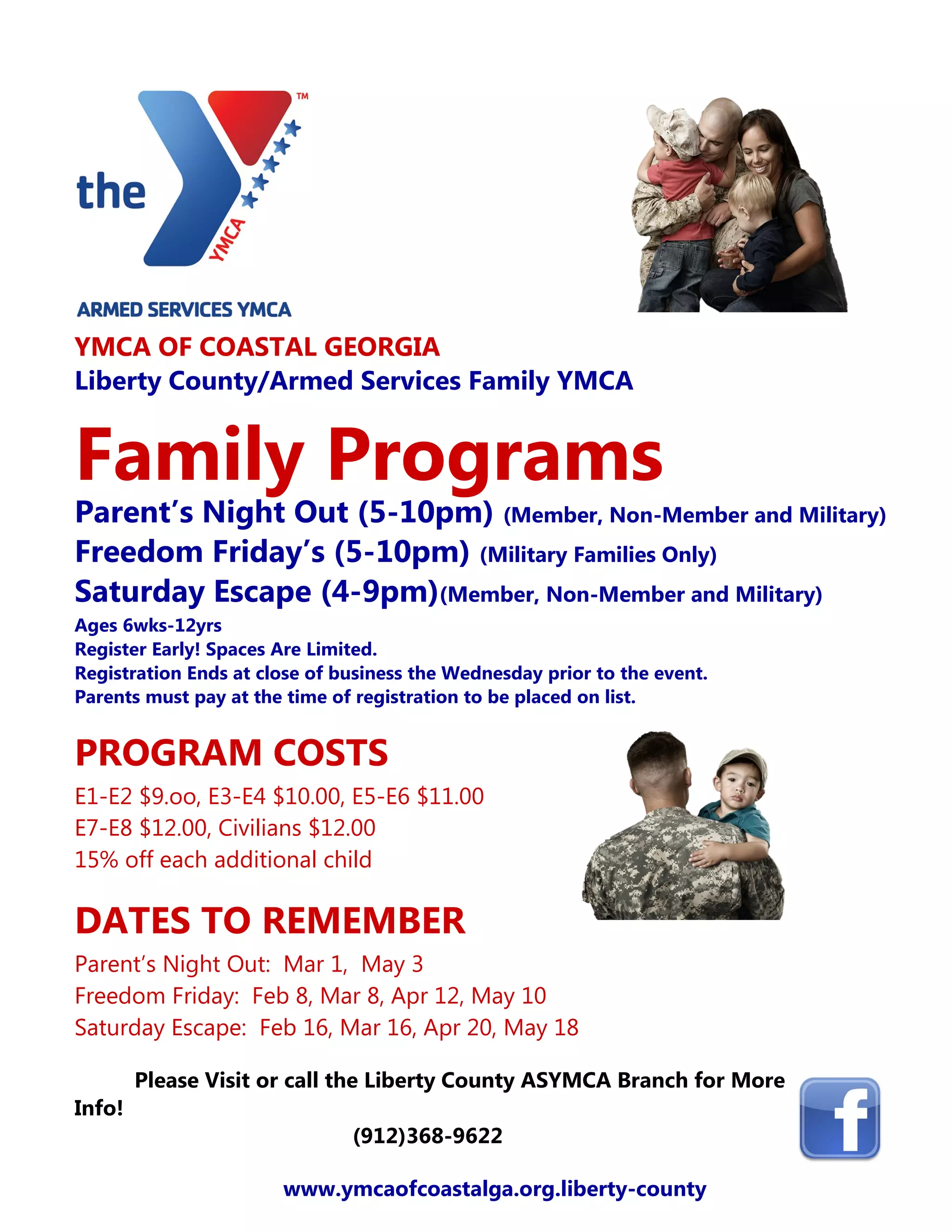 Family programs flyer spring 2013 | PDF | Daycare and Pre-School ...