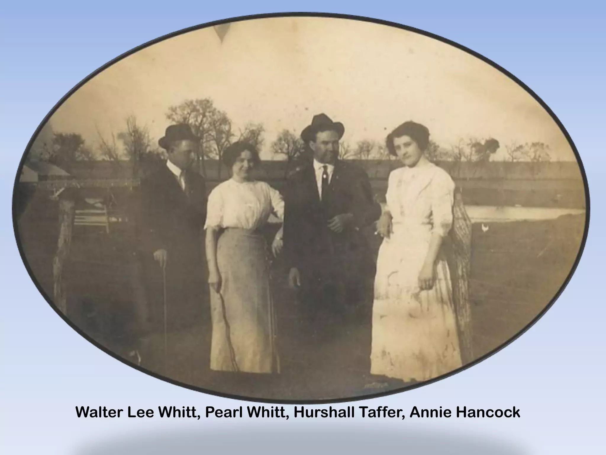 Family project of mary and eugene whitt