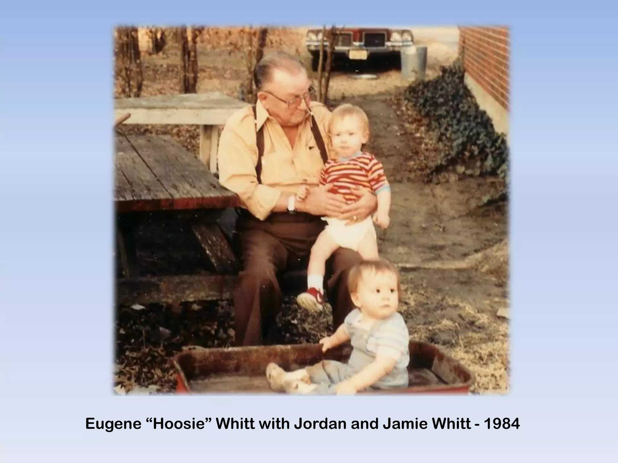 Family project of mary and eugene whitt