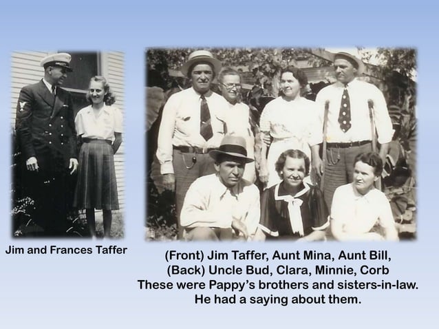 Family project of mary and eugene whitt