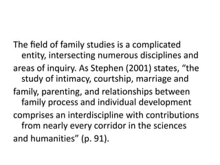 Family psychology | PPTX