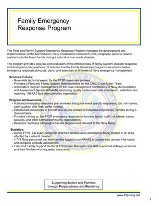 Family readiness programs | PDF | Government Support and Welfare ...