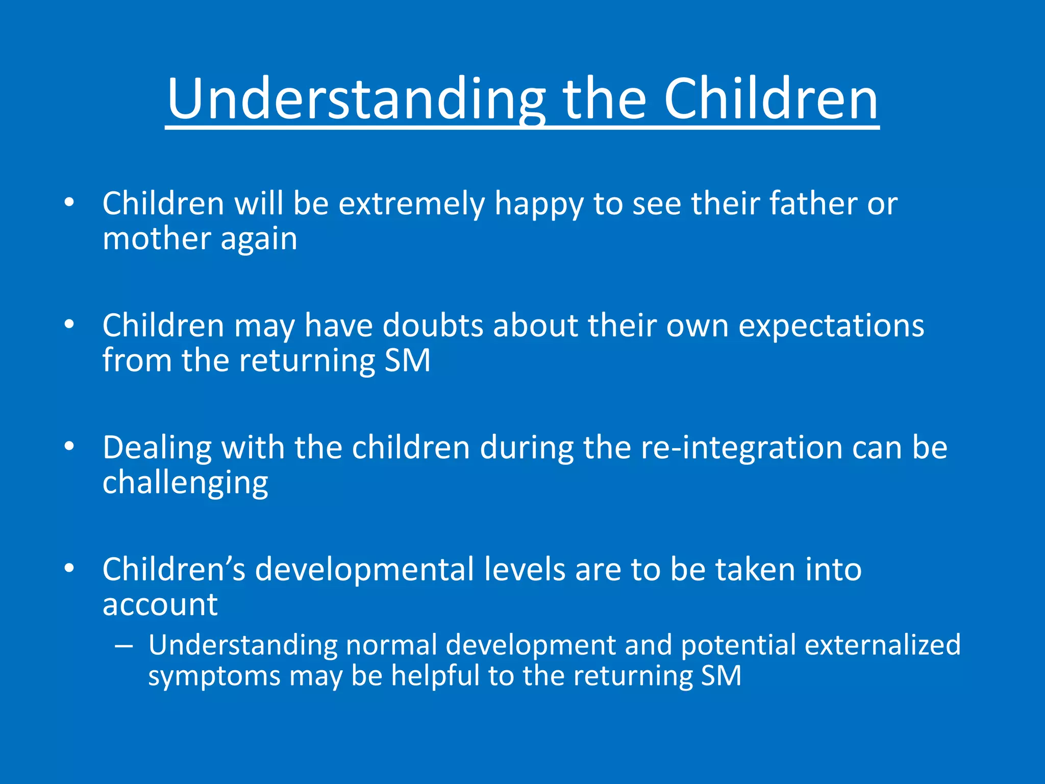 Family reintegration strategies | PPTX