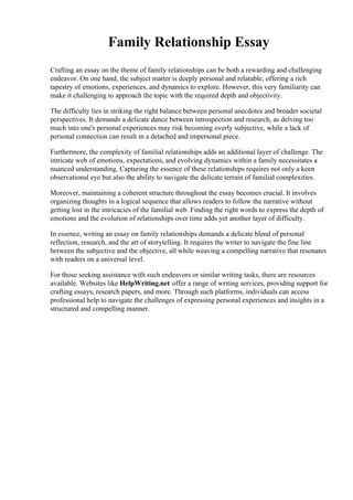 Family Relationship Essay.pdf
