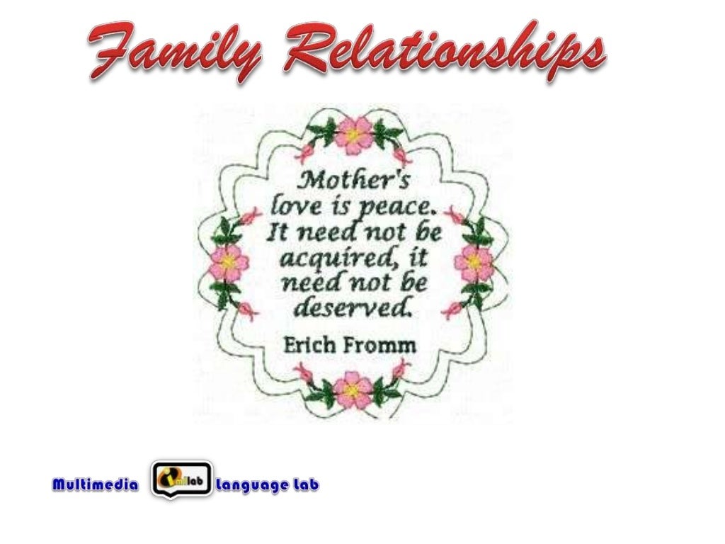Family Relationships family-relationships