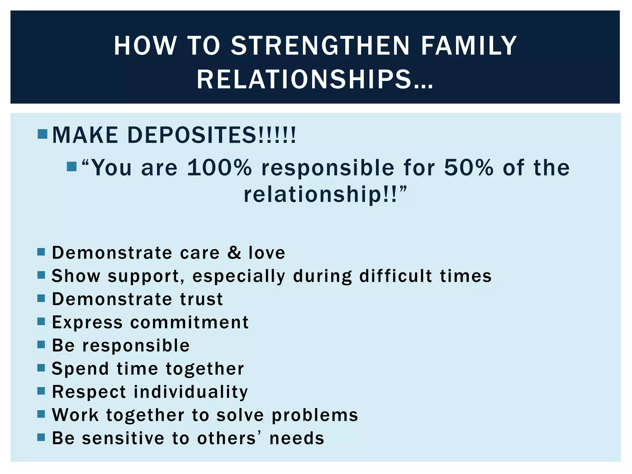 Family relationships final | PPTX
