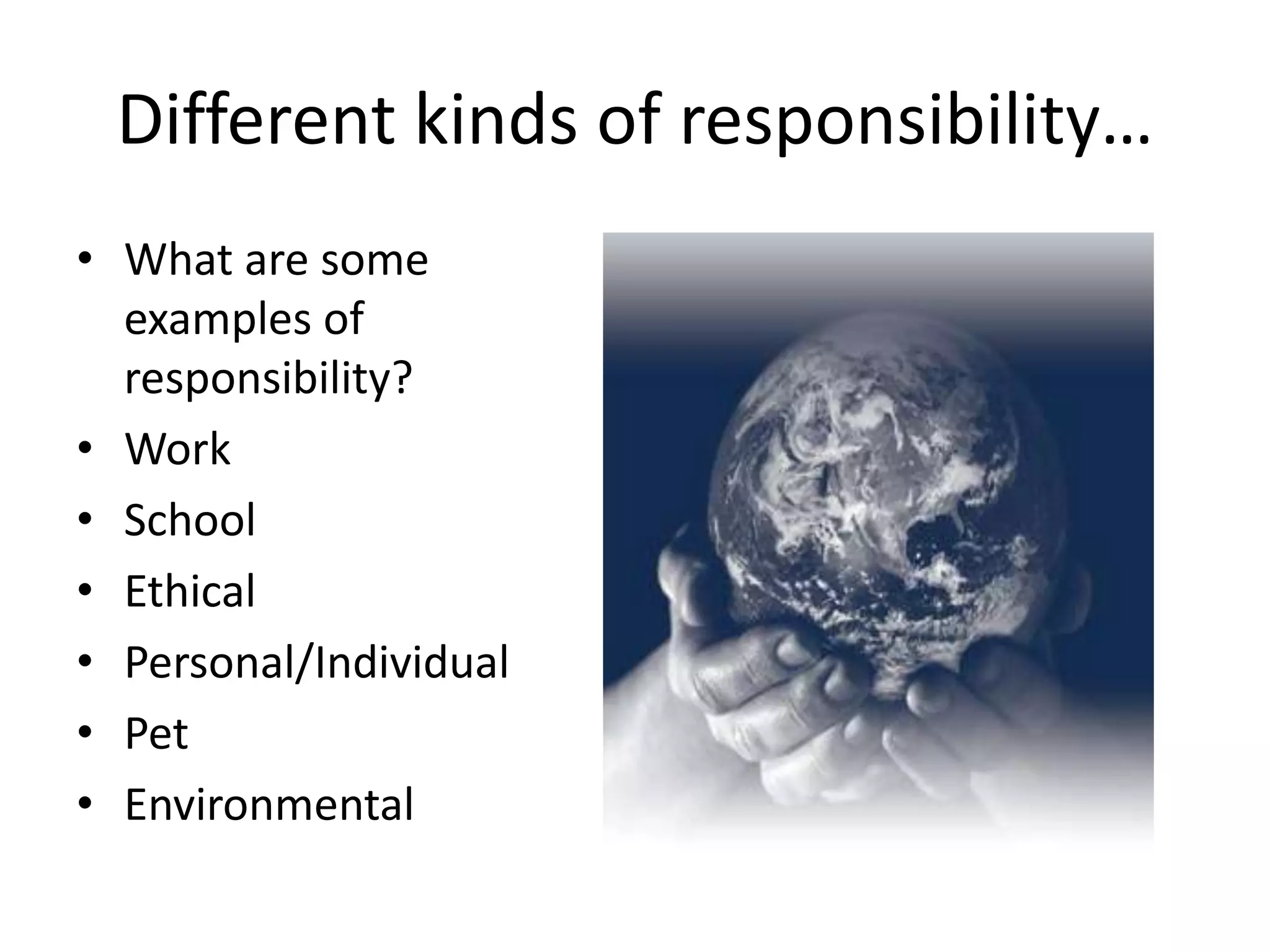 Family responsibility | PPTX