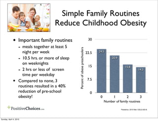 Family Routines | PDF
