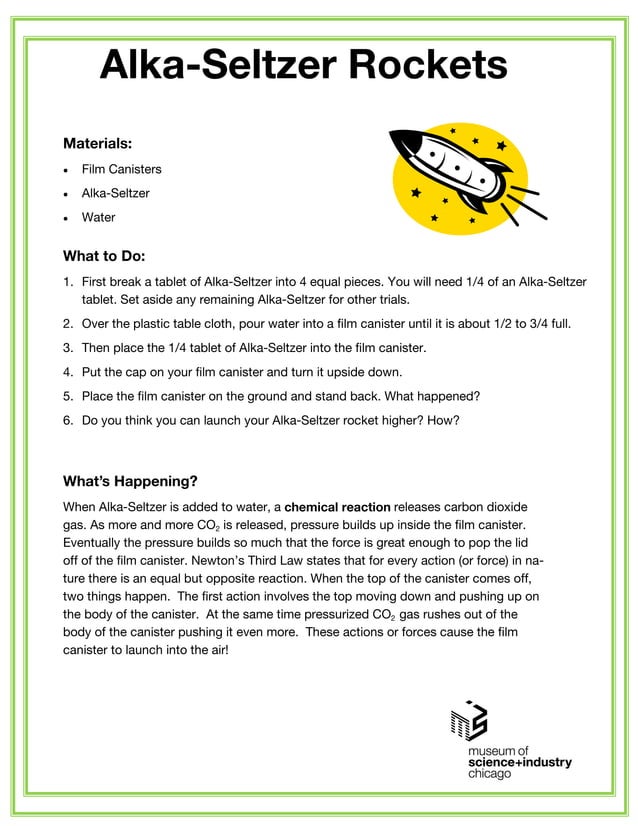 Family Science Night Activity Guide Booklet | PDF