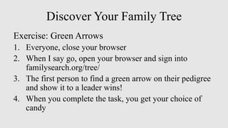 Family Search Family Tree | PPTX