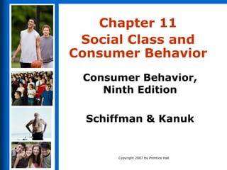 Consumer Behaviour -Family, social class & life cycle | PPTX