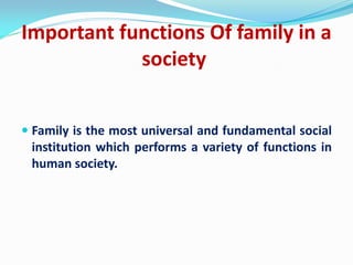 Family / Society | PDF