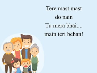 Family Status in Hindi, Love Between Parents and Child | PPTX