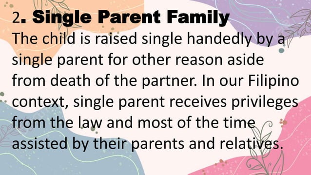 Family Structure Personal Development Powerpoint prsentation | PPT