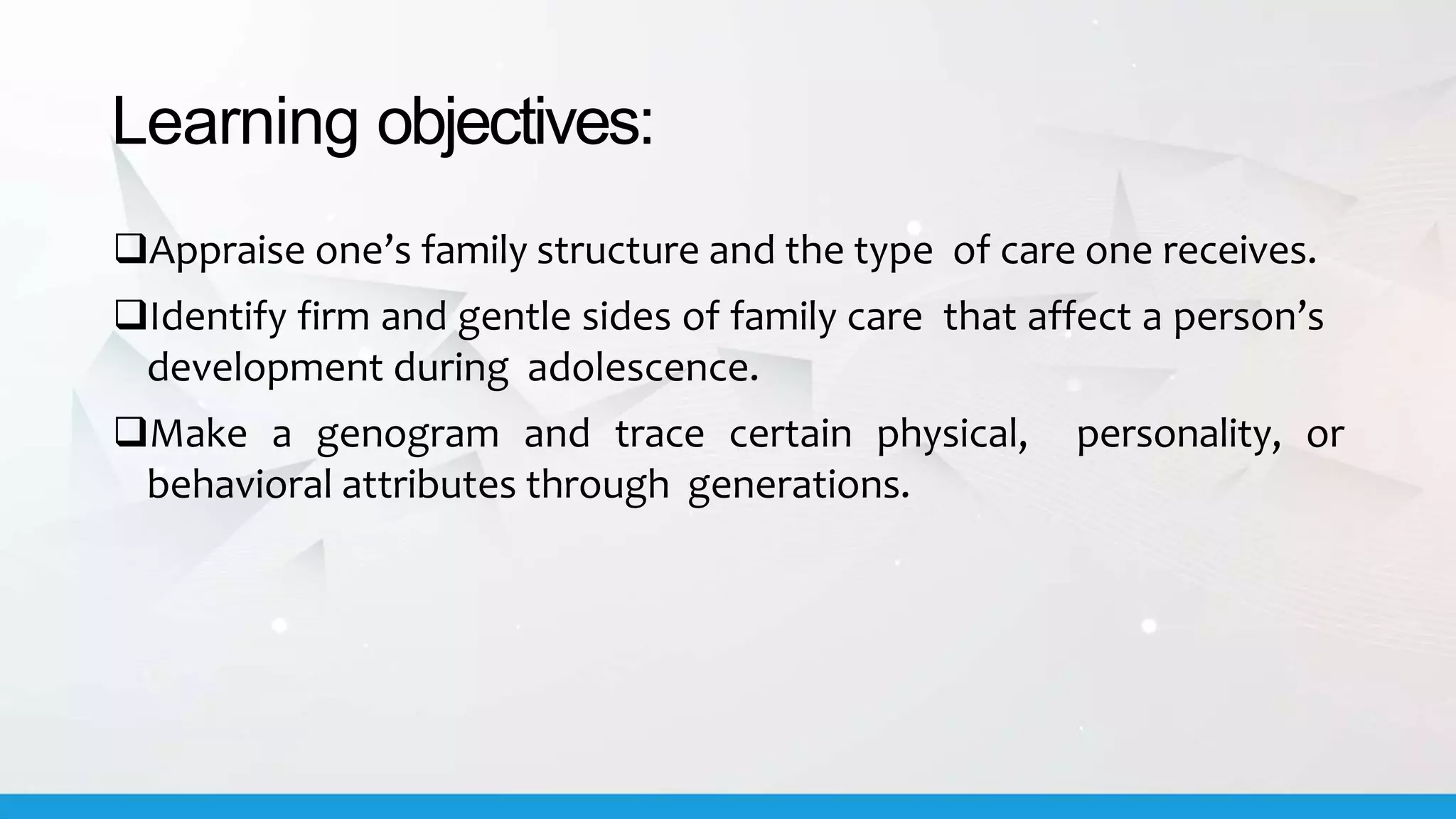 Family Structures and Legacies | PPTX