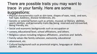 Family Structures and Legacies | PPTX
