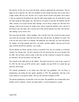 Family study reflections | DOCX