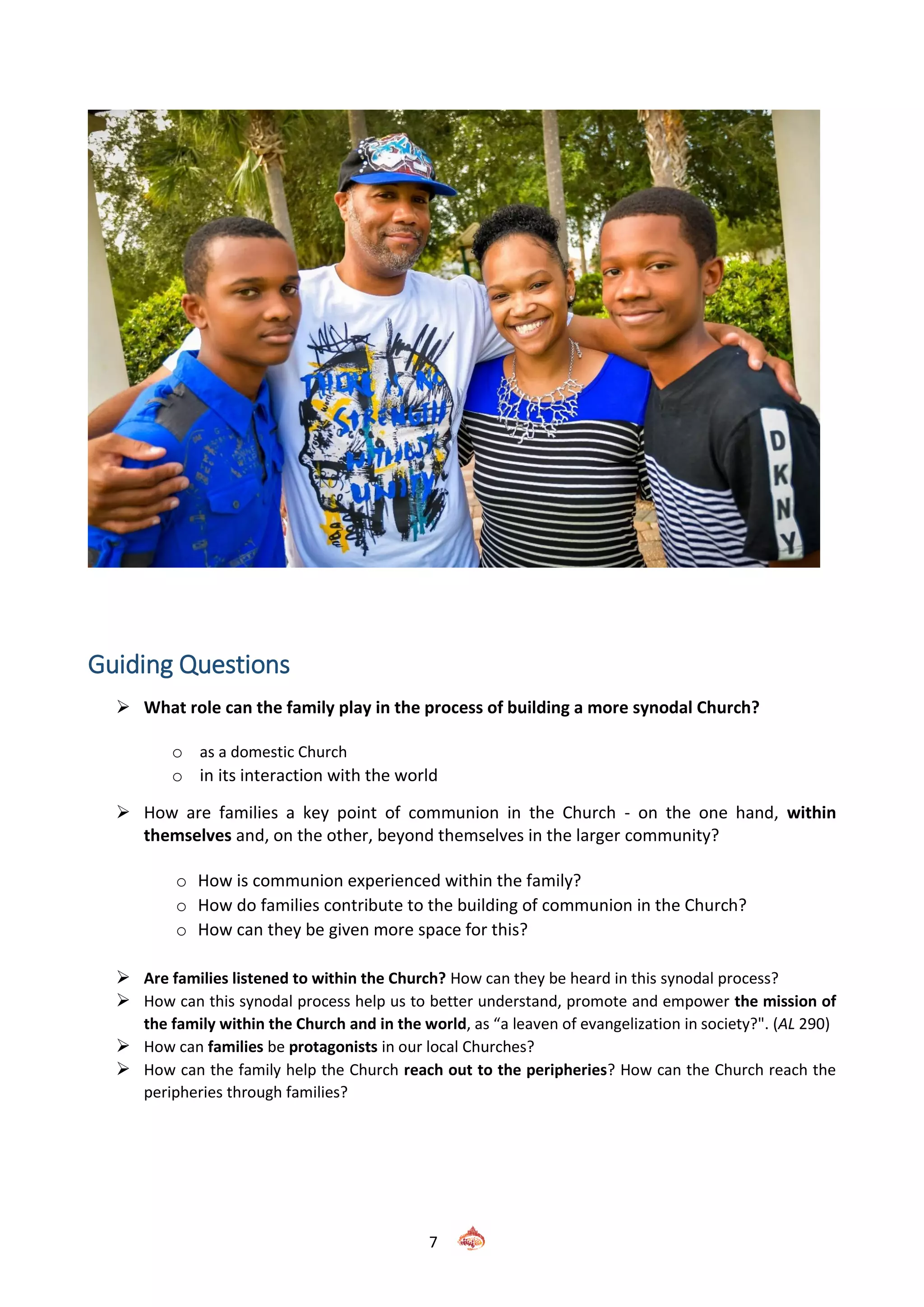 Family Synod.pdf | Christianity | Religion & Spirituality