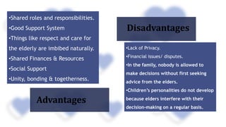 Family and the Child: Family Systems, Advantages & Disadvantages | PPTX