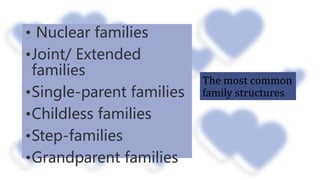 Family and the Child: Family Systems, Advantages & Disadvantages | PPTX