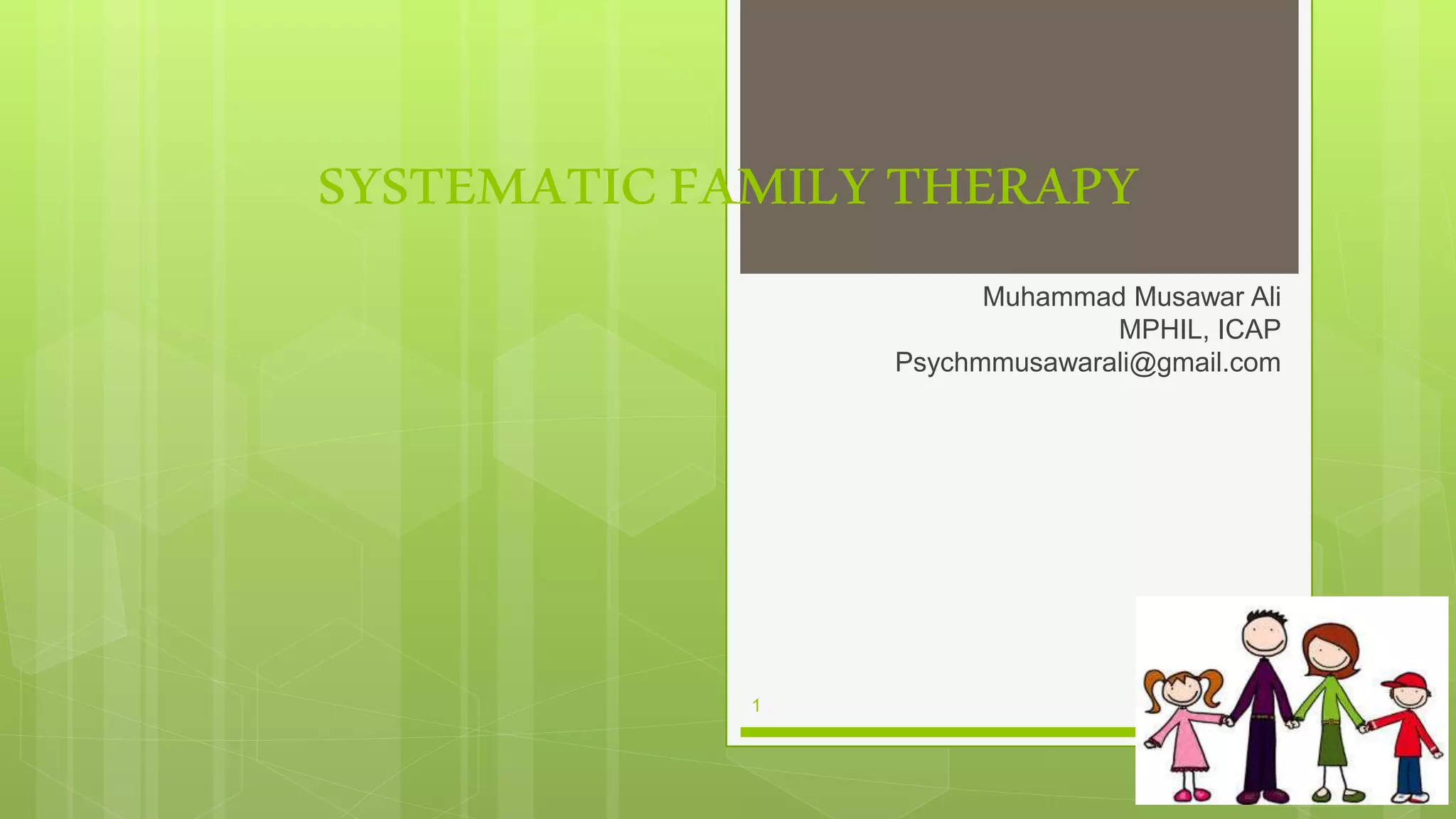 Family systems theories | PPTX