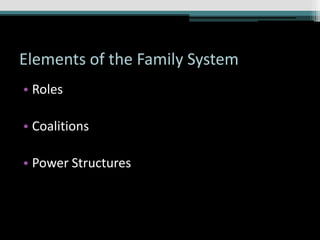 Family systems theory | PPT