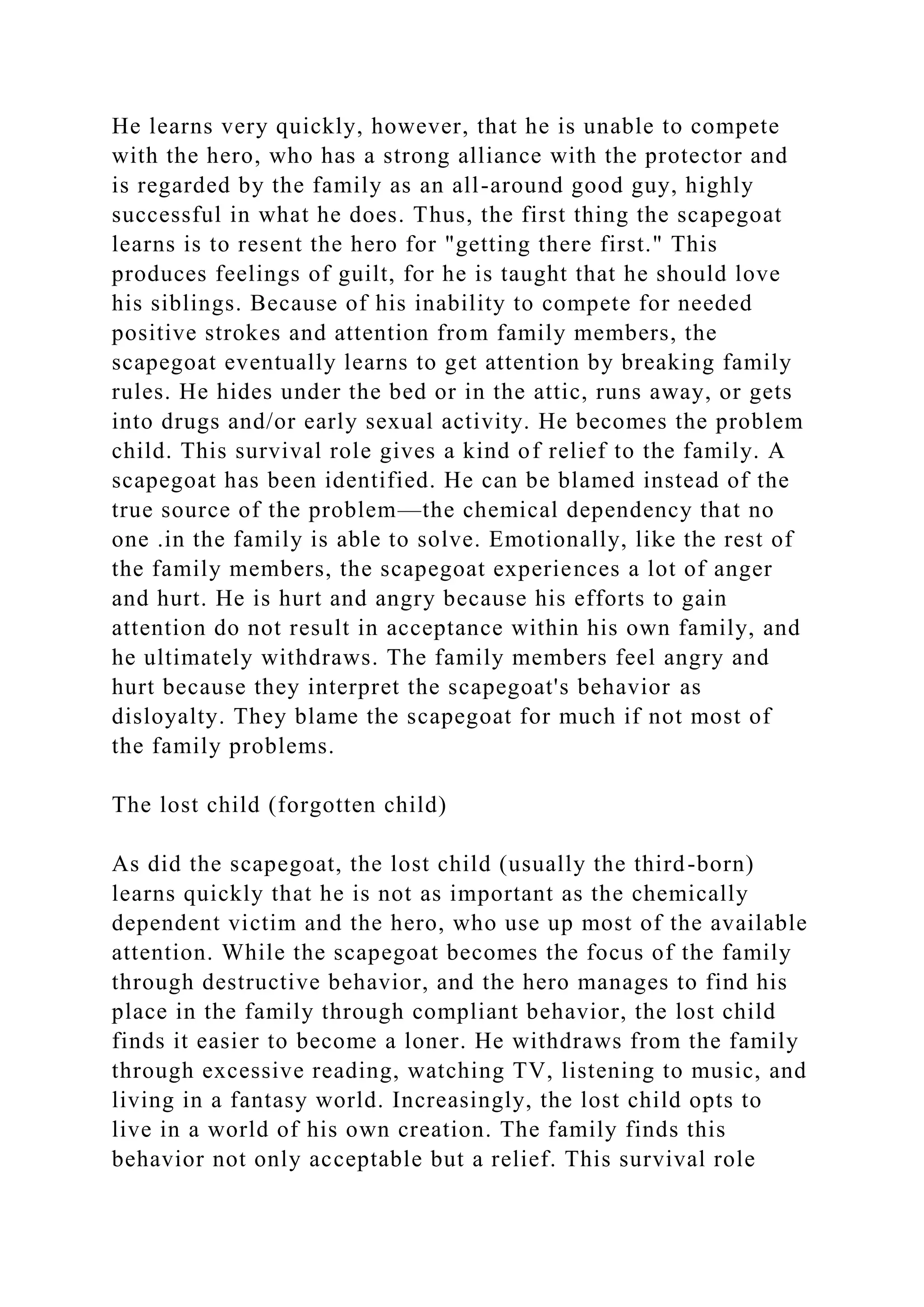 Family Systems Theory Cont’dFamily Projection Process – The wa.docx