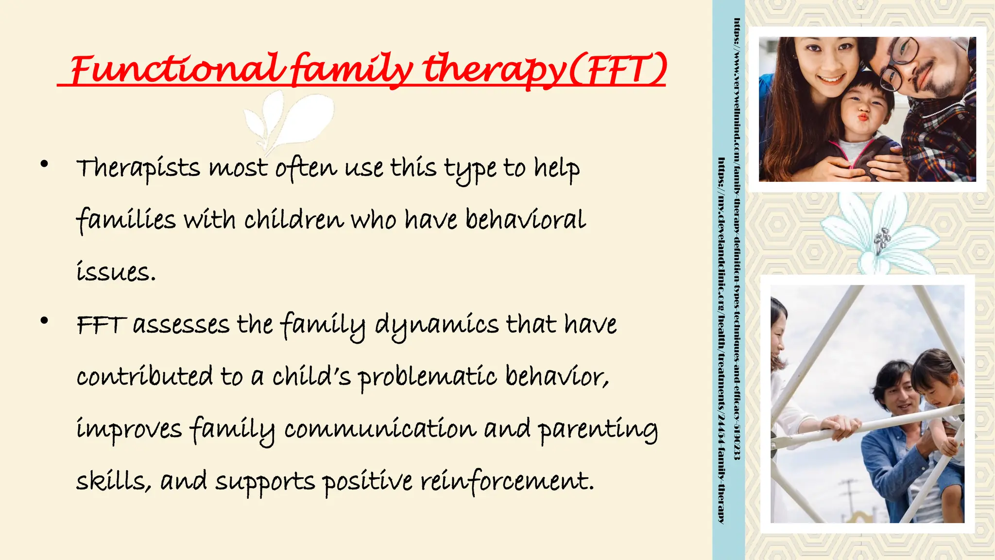 Unit 3. Family Therapy: Definition, principles, methods of counselling ...