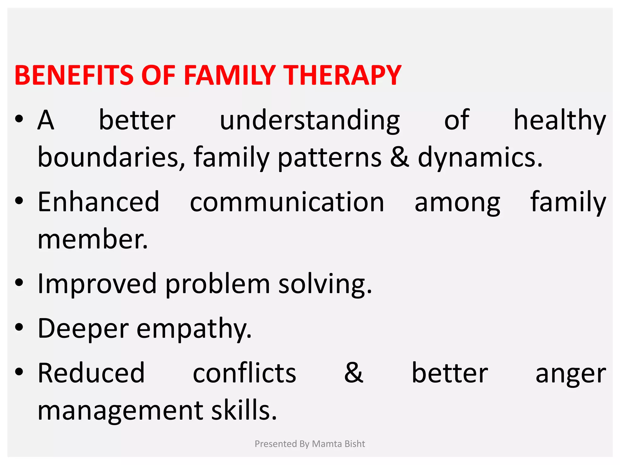 Family therapy and family counseling | PDF