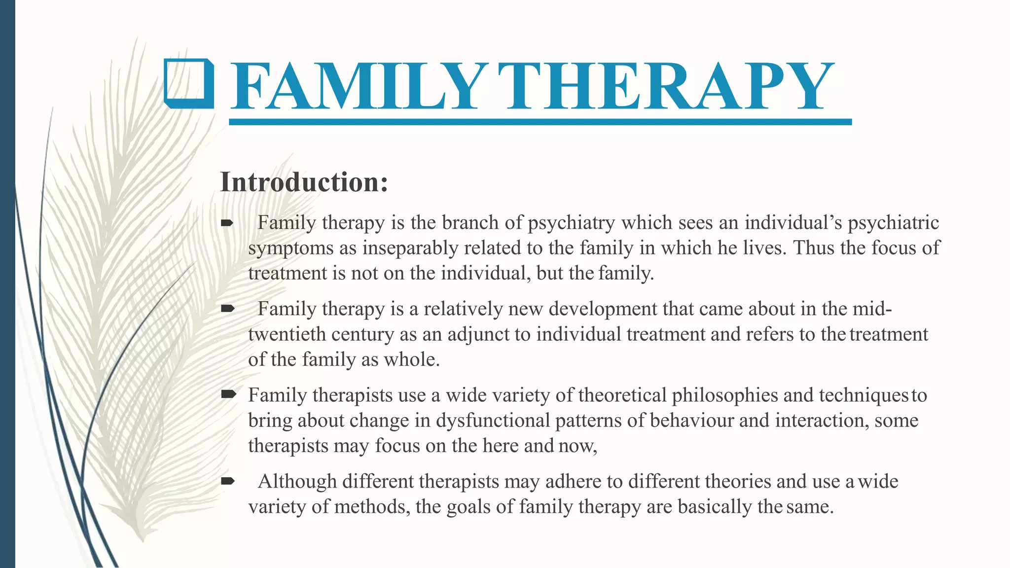 Familytherapy | PPTX