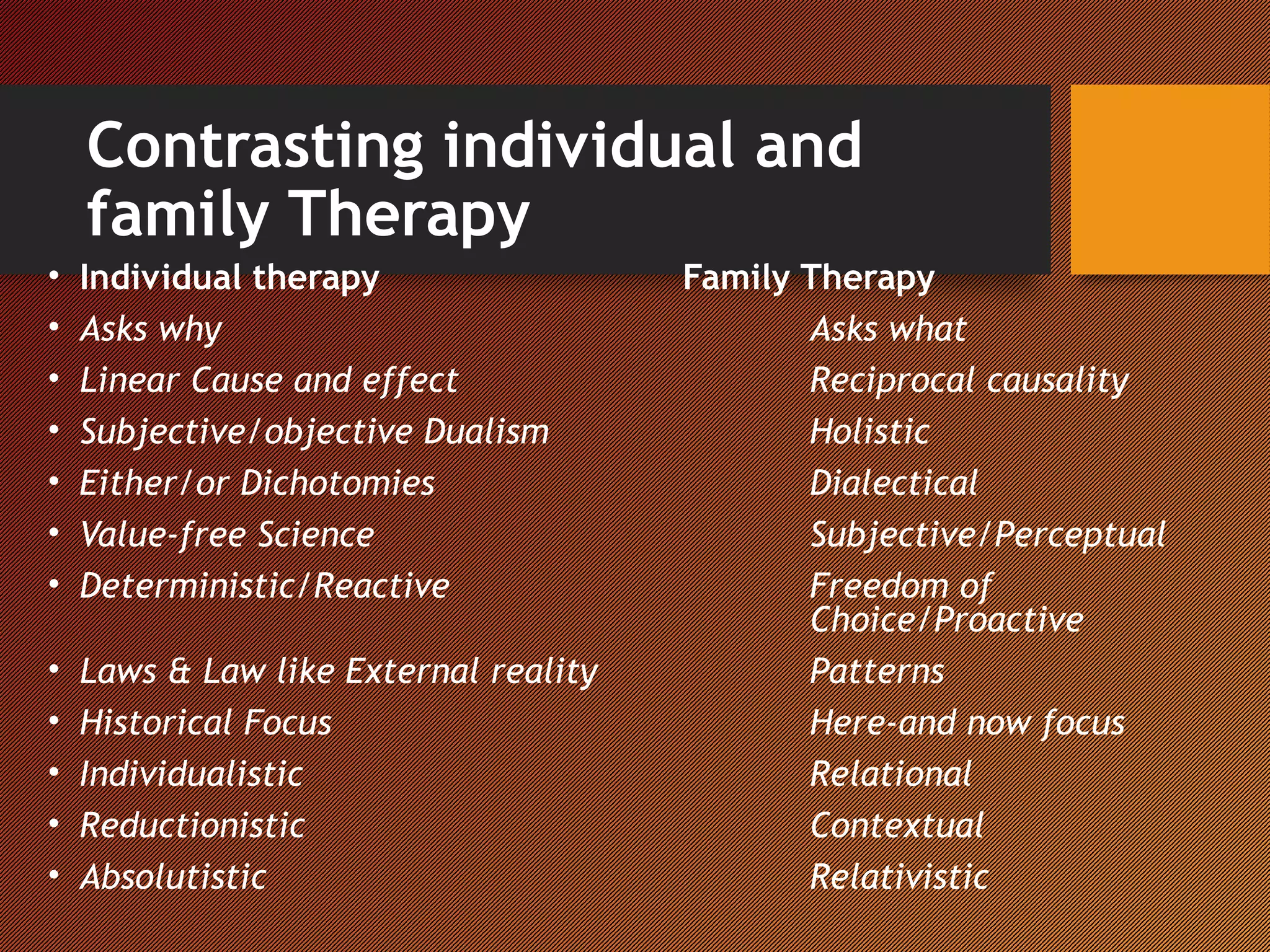 Family therapy concepts | PPT
