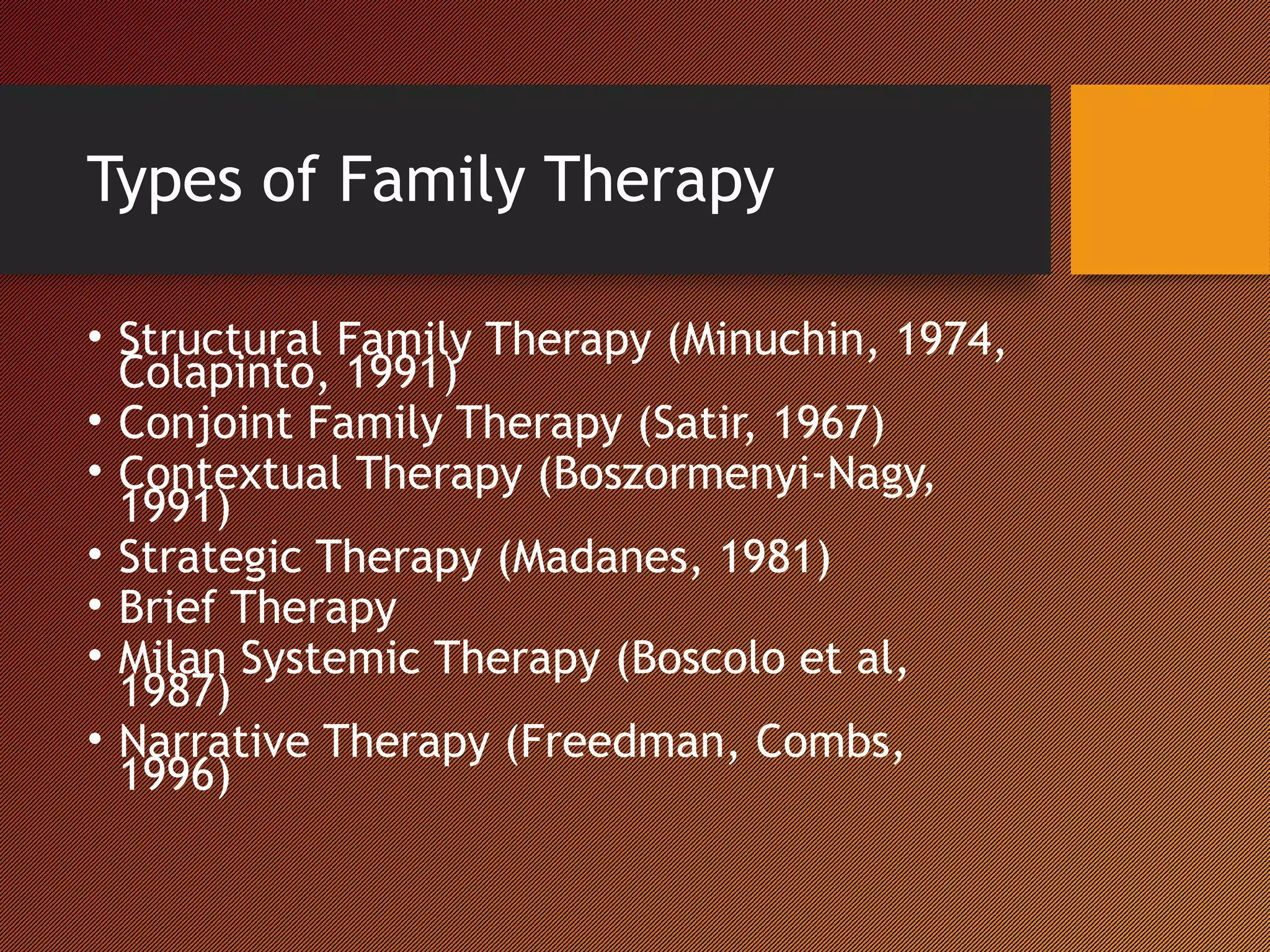 Family therapy concepts | PPT