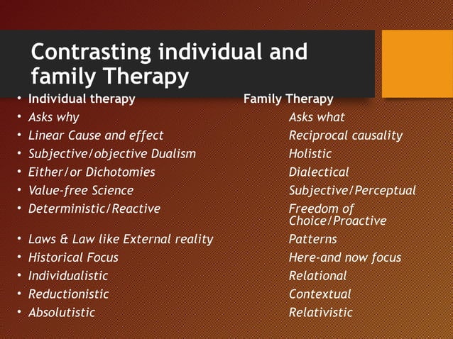 Family therapy concepts | PPT