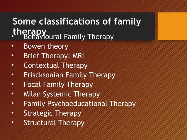 Family therapy concepts | PPT