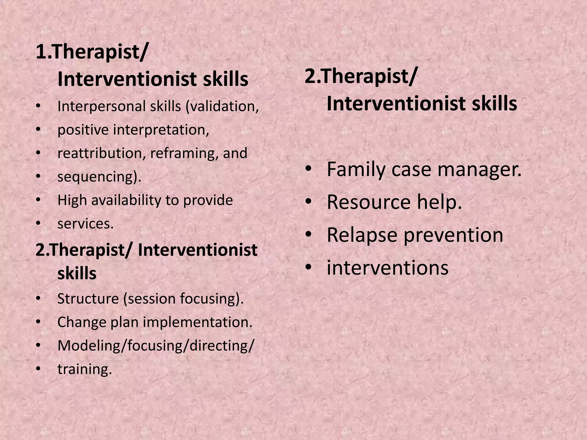 Family therapy ppt | PPTX