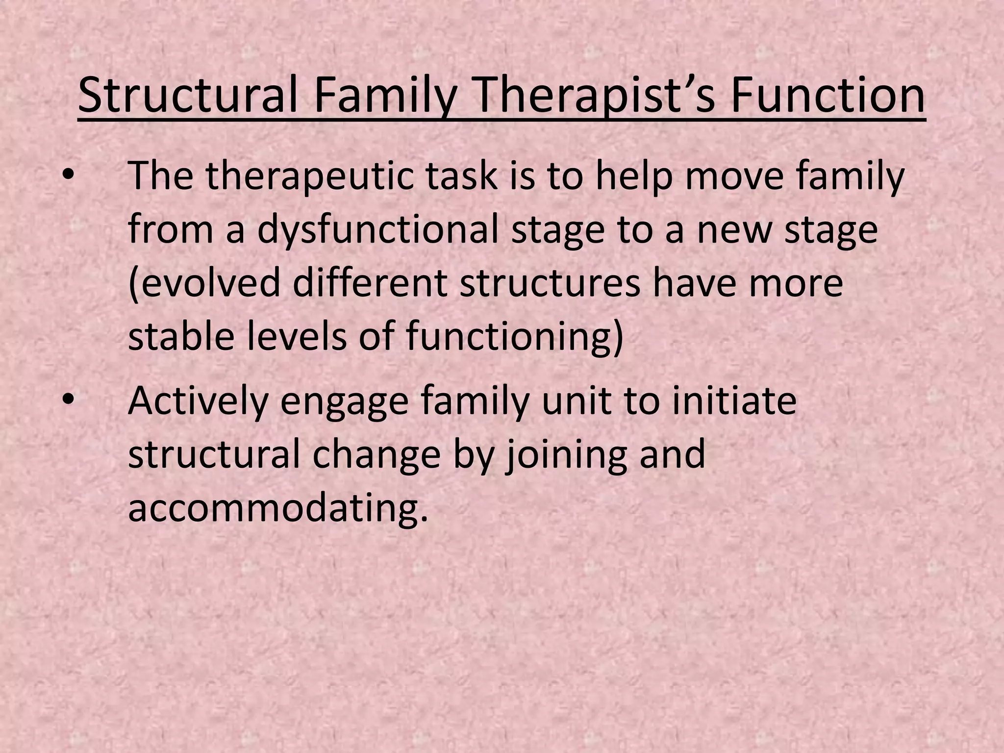 Family therapy ppt | PPTX