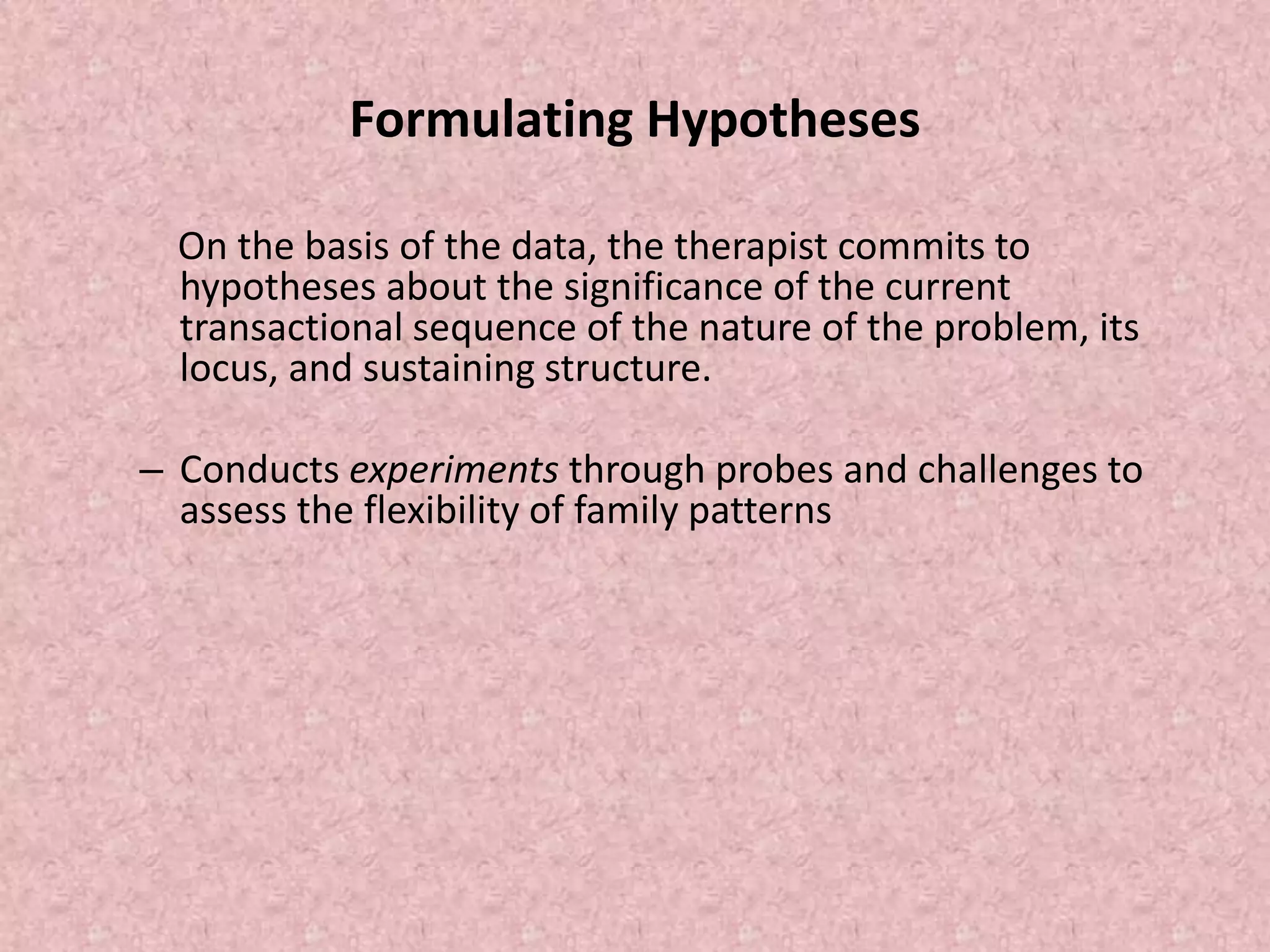 Family therapy ppt | PPTX