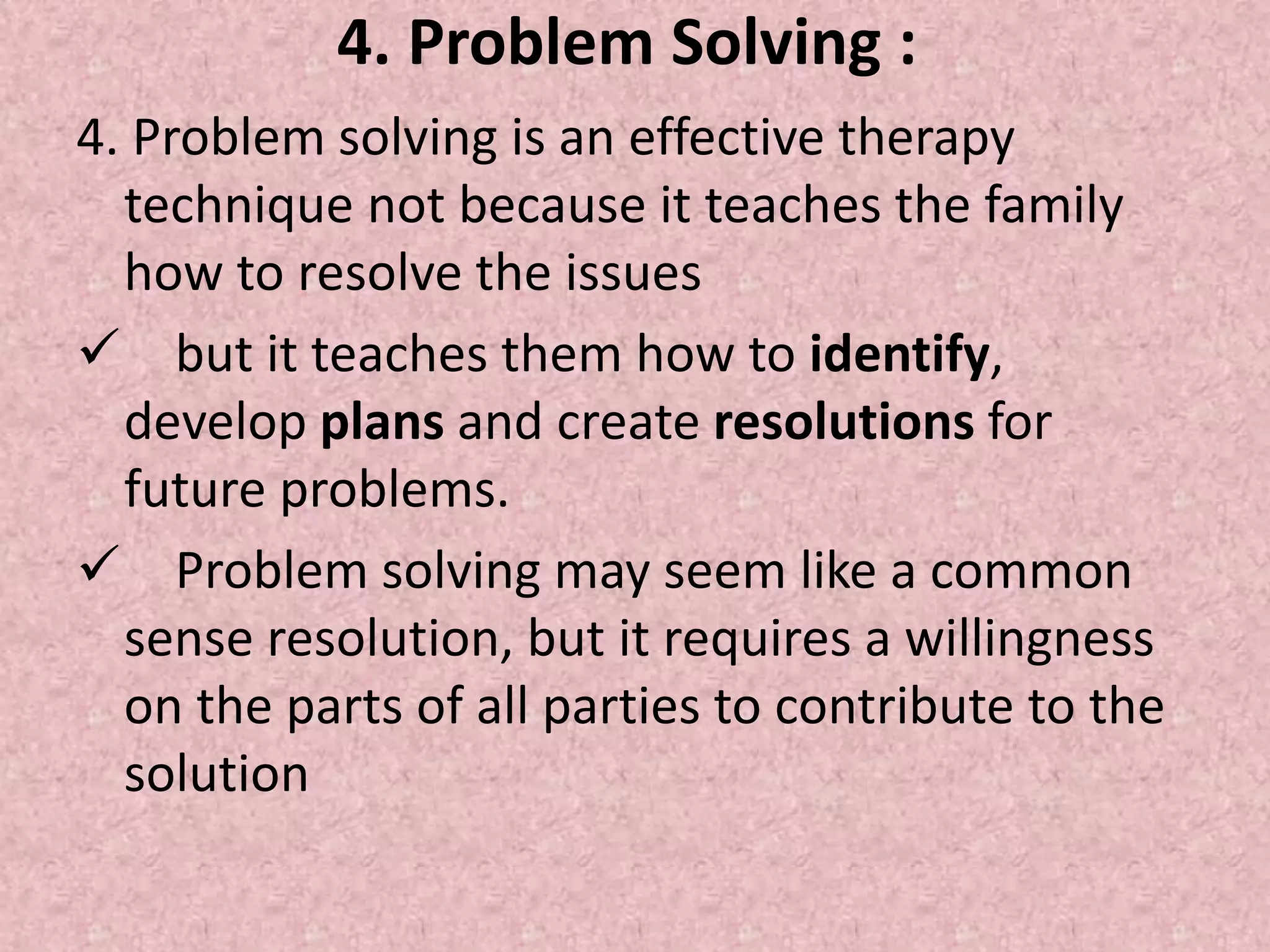 Family therapy ppt | PPTX