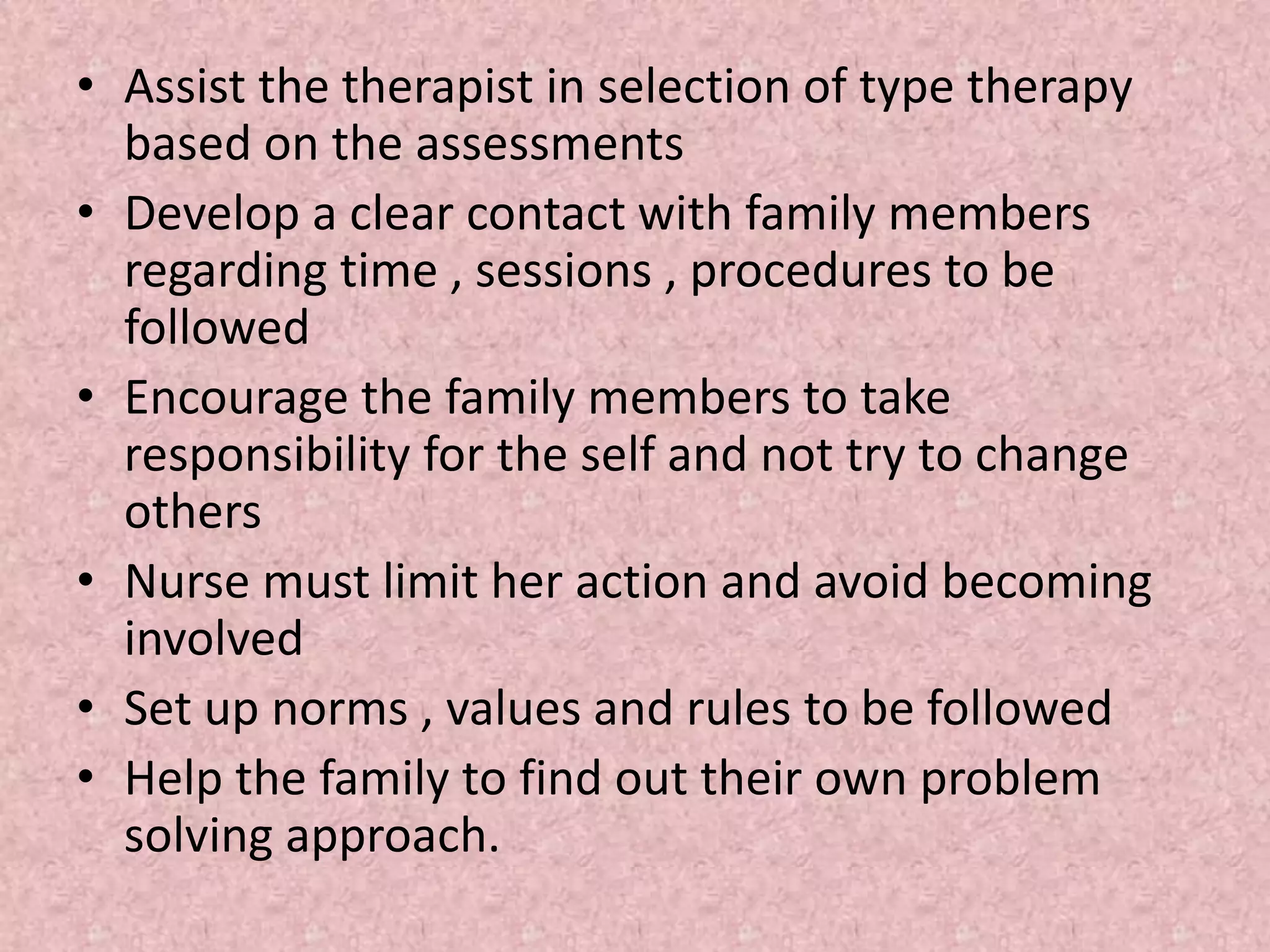 Family therapy ppt | PPTX
