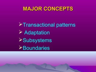 Family therapy theories used in family health care | PPT